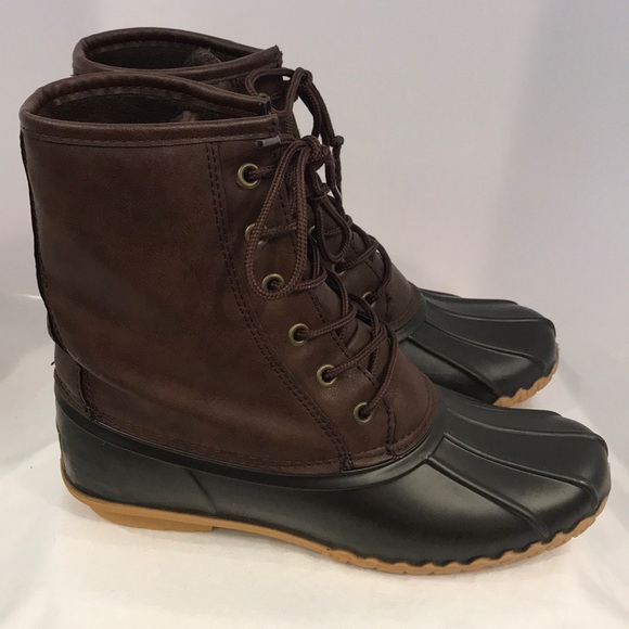 Weatherproof | Shoes | Weatherproof Vintage Adam Duck Boot Navy Rubber ...